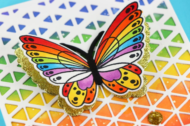 Rainbow Butterflyby Jeanne Jachna – Birch Press Design