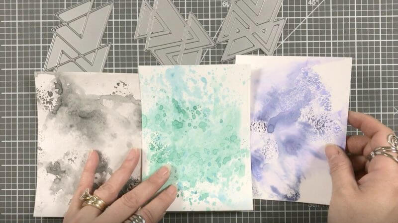 Prismatic Triangle Layering Dies | By Desiree Kuemmerle – Birch Press ...