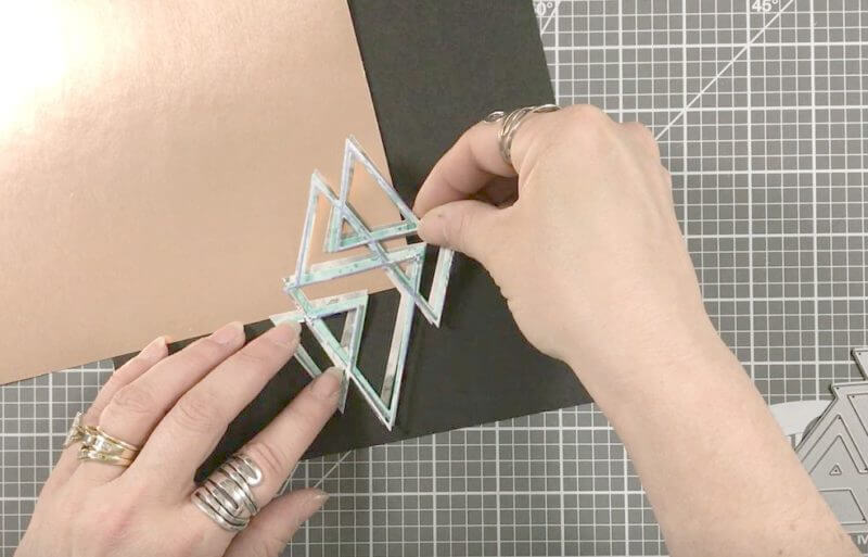Prismatic Triangle Layering Dies | By Desiree Kuemmerle – Birch Press ...