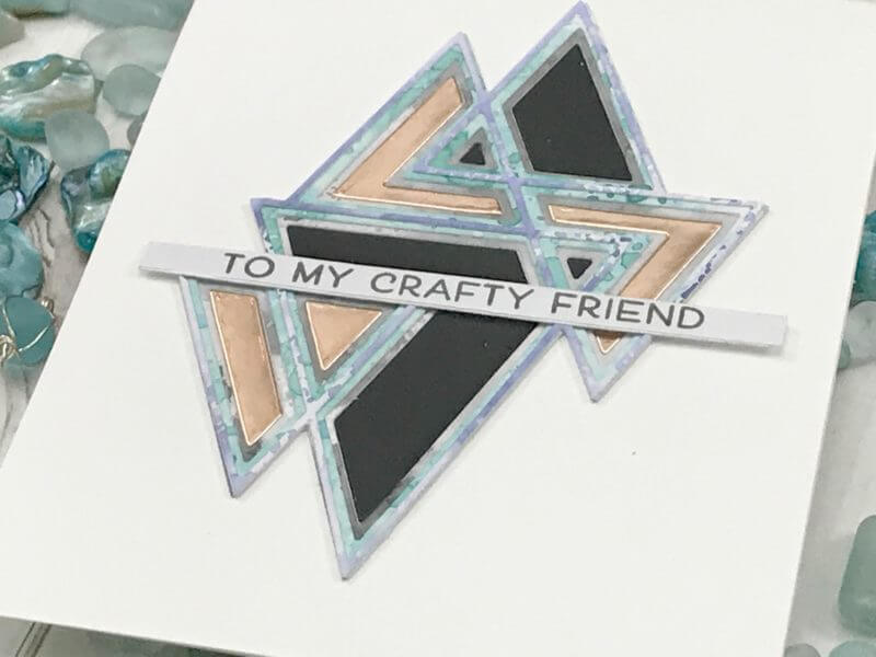 Prismatic Triangle Layering Dies | By Desiree Kuemmerle – Birch Press ...