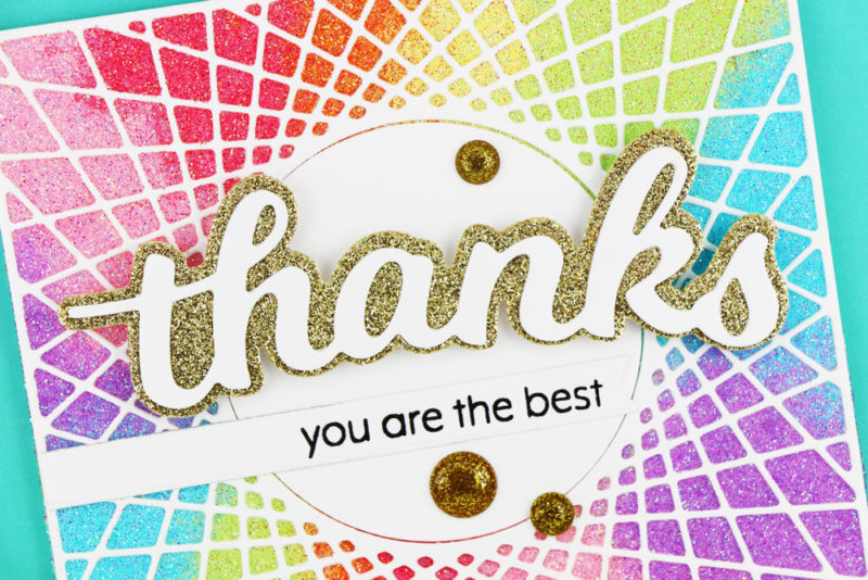 String Art Frame Thanksby Jeanne Jachna – Birch Press Design