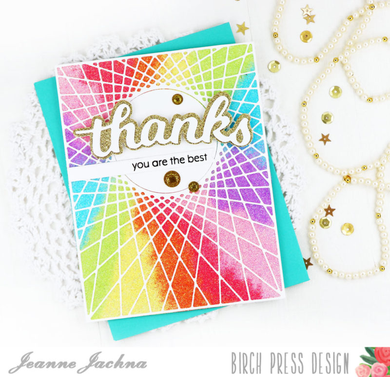 String Art Frame Thanksby Jeanne Jachna – Birch Press Design