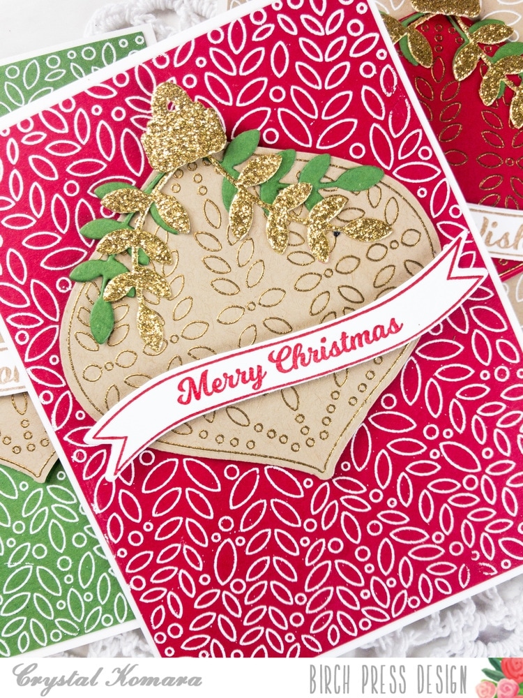 Christmas Ornament & Labels Trio | by Crystal Komara – Birch Press Design