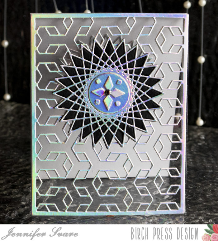 Holographic See-Through Card | by Jennifer Svare – Birch Press Design