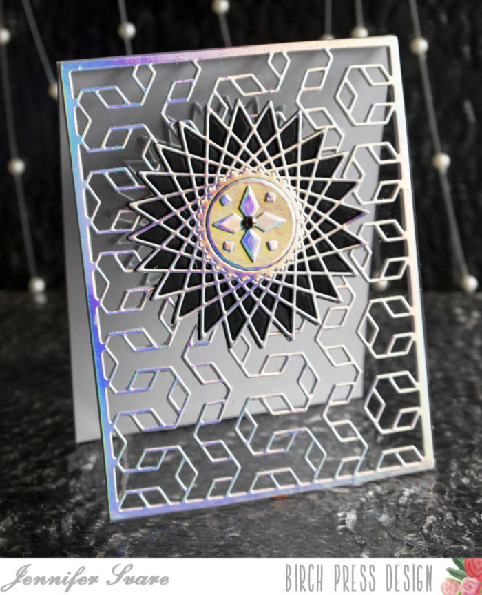 Holographic See-Through Card | by Jennifer Svare – Birch Press Design