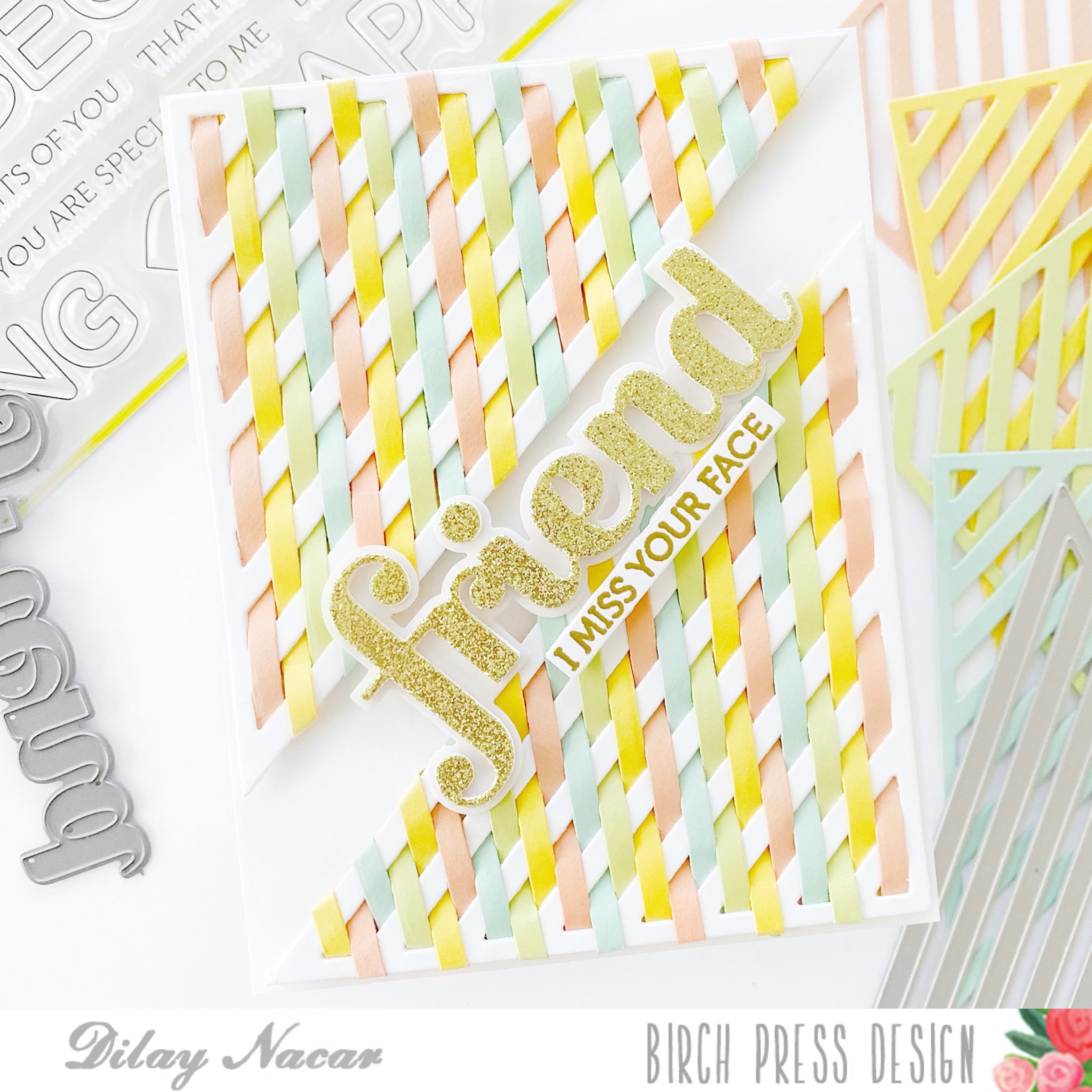 Linear Triangle Paper Weaving | By Dilay Nacar – Birch Press Design