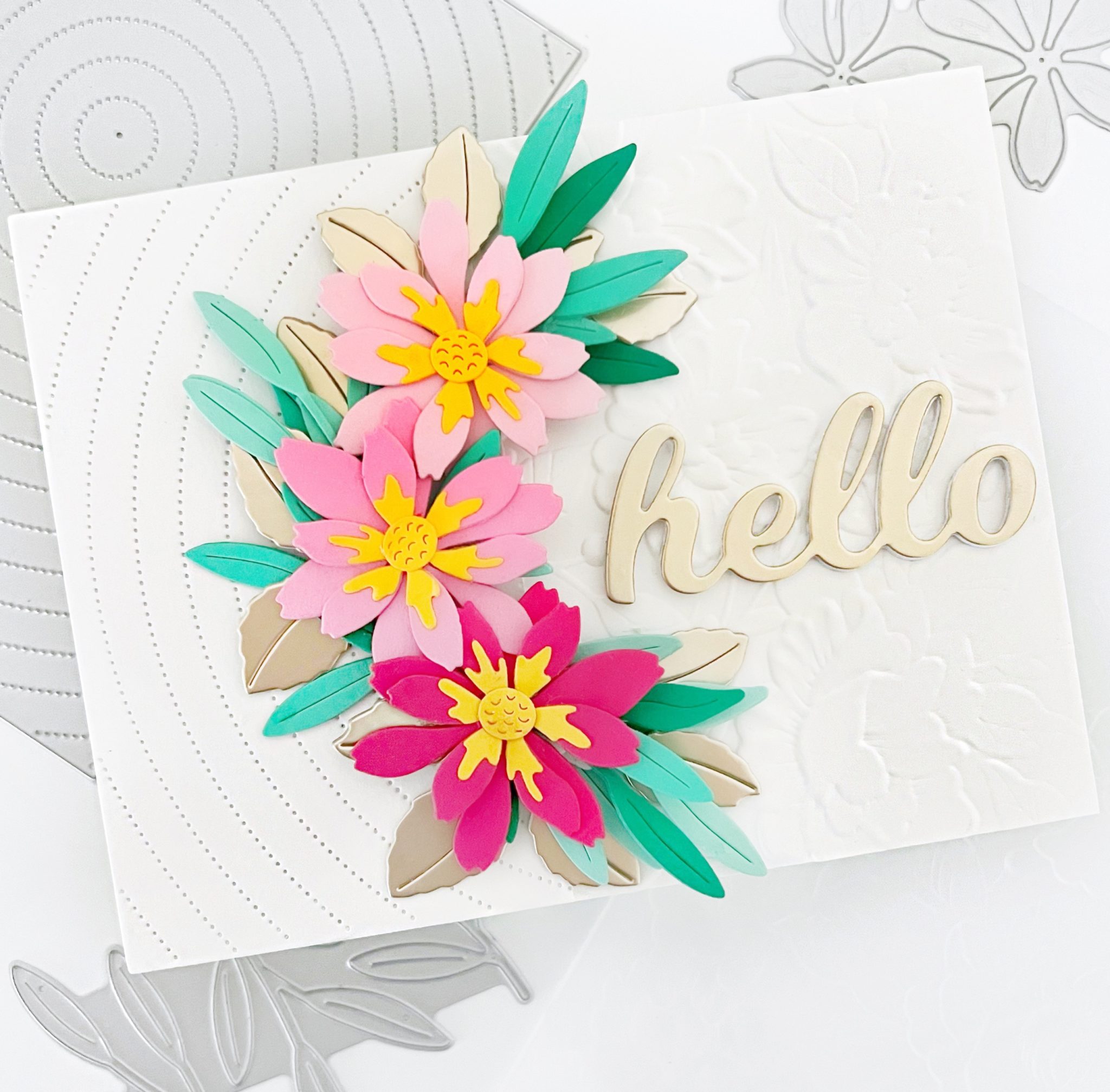 Floral Hello | By Dilay Nacar – Birch Press Design