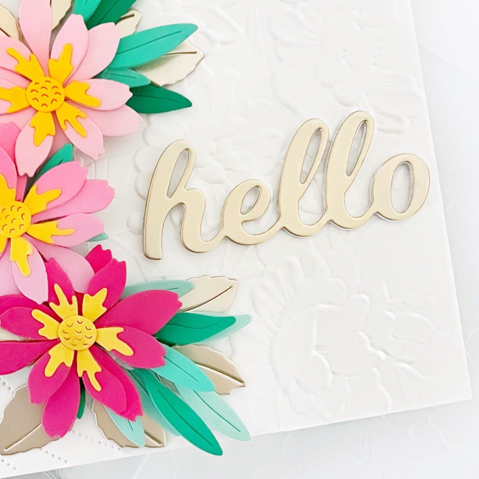 Floral Hello | By Dilay Nacar – Birch Press Design