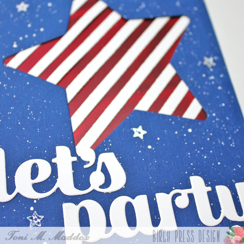Patriotic Birthday | by Toni M Maddox – Birch Press Design