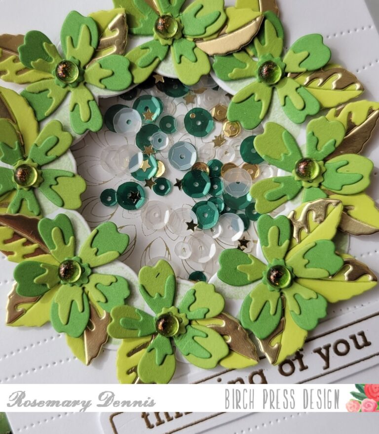 Spring Green Wreath | by Rosemary Dennis – Birch Press Design