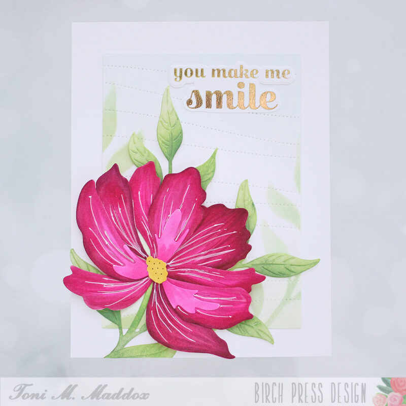 Pink Cosmos | by Toni M Maddox – Birch Press Design