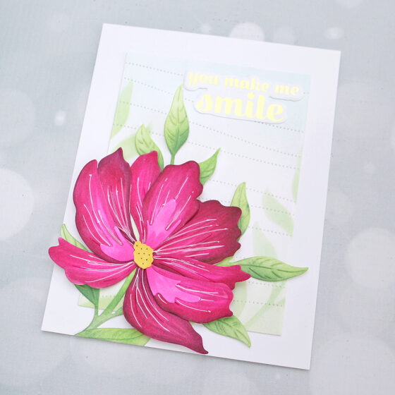 Pink Cosmos | by Toni M Maddox – Birch Press Design