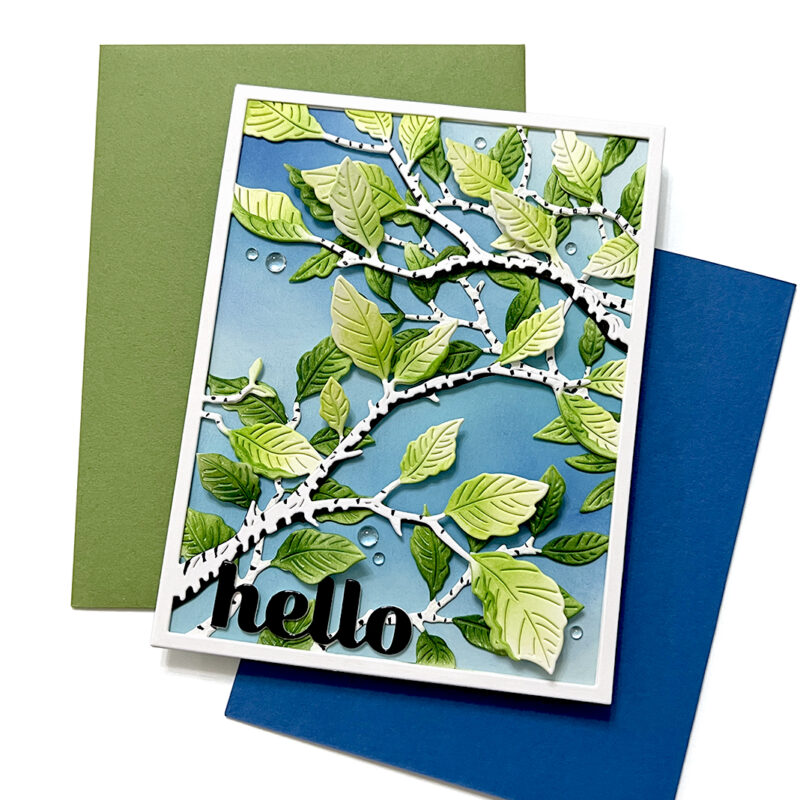 Birch Tree Forest Canopy | by Allison Frazier – Birch Press Design