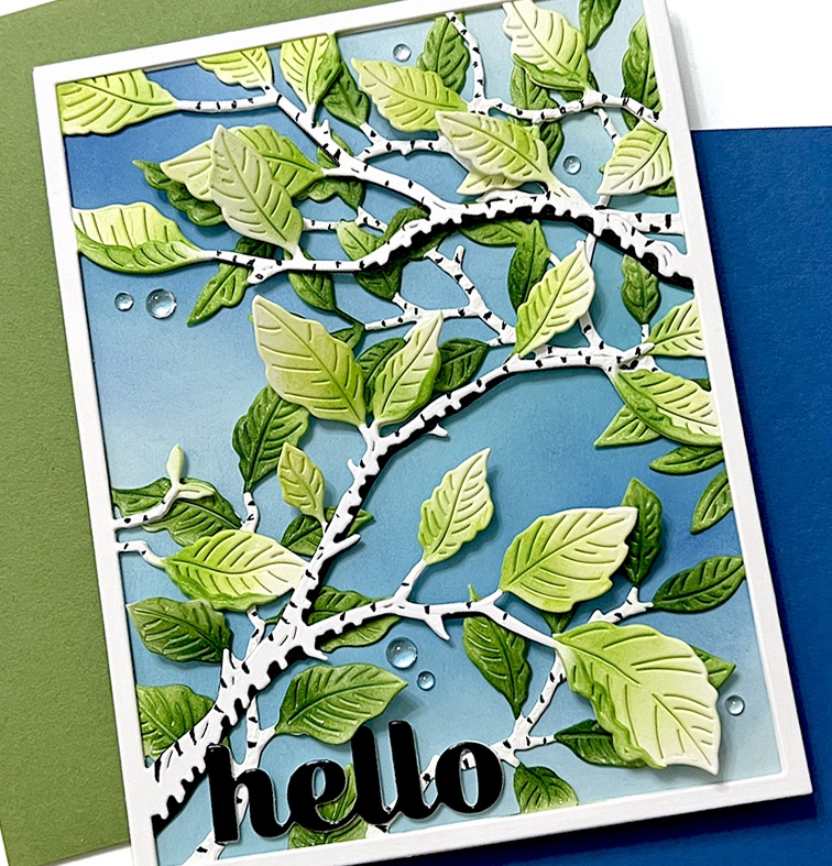 Birch Tree Forest Canopy | by Allison Frazier – Birch Press Design