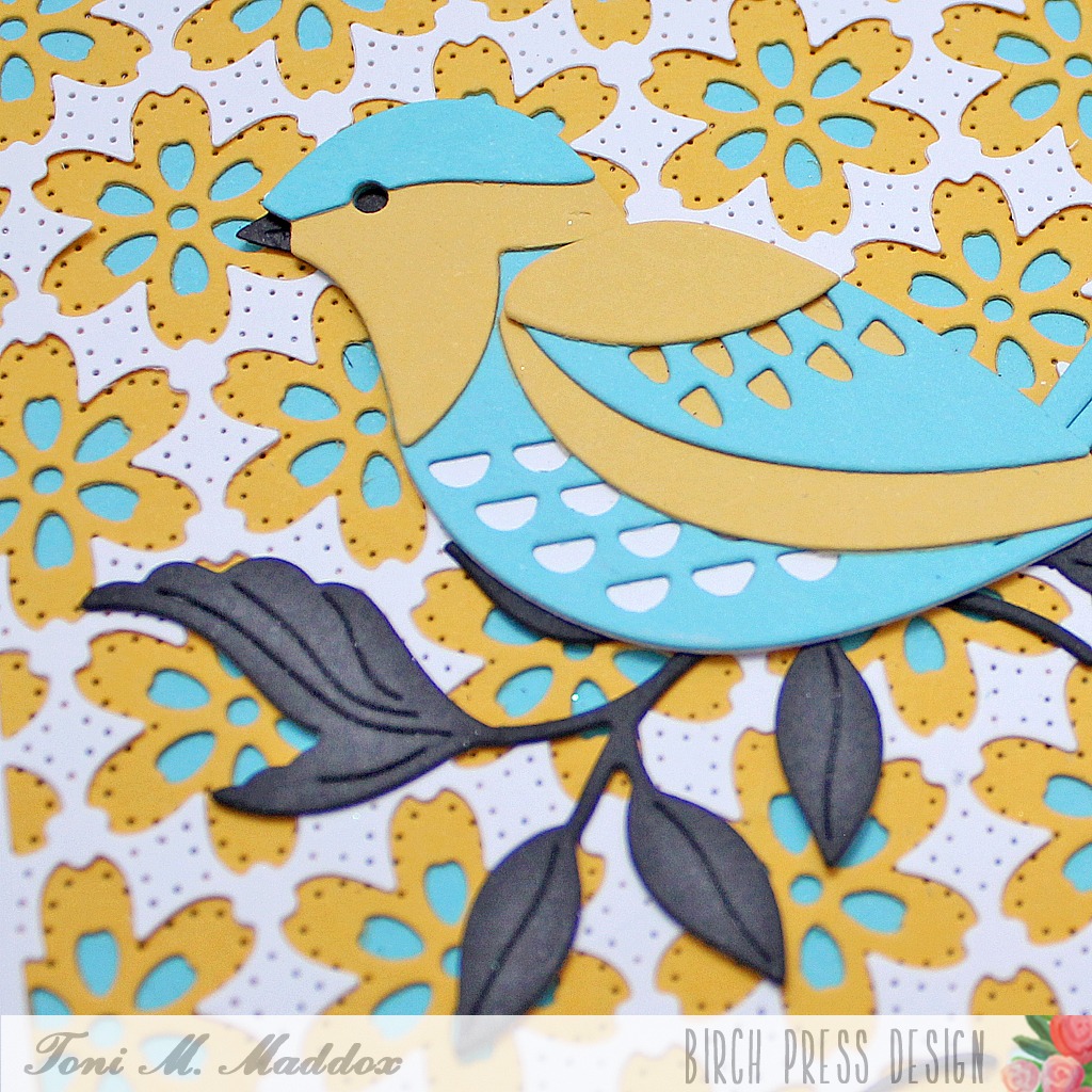 Folk Art Bird | by Toni M Maddox – Birch Press Design