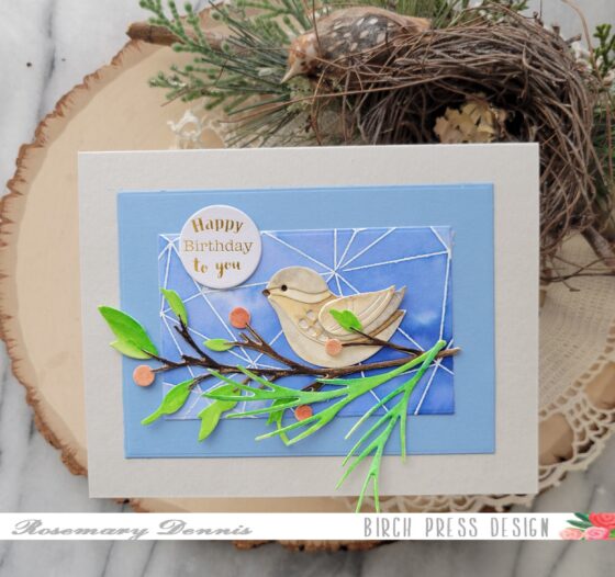 Birthday Wren | by Rosemary Dennis – Birch Press Design