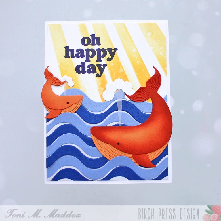 A Whale of a Day | by Toni M Maddox – Birch Press Design